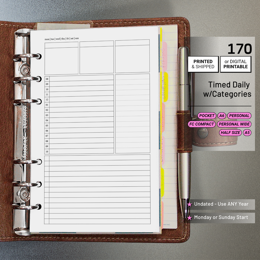 Planner Inserts – Peanuts Planner Co.