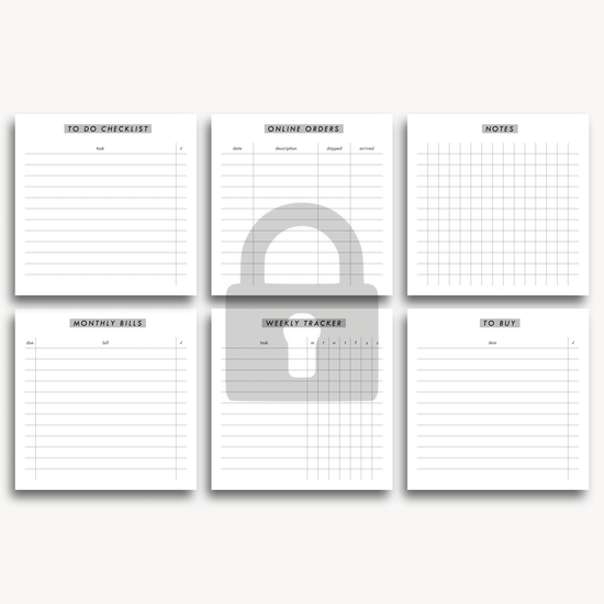 FREEBIES! – Peanuts Planner Co.