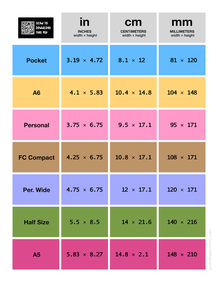 Printable Guide – Peanuts Planner Co.